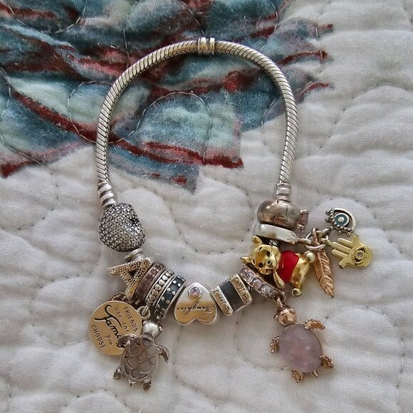 Pandora | Jewelry | Pandora Bracelet With 1 Charms | Poshmark